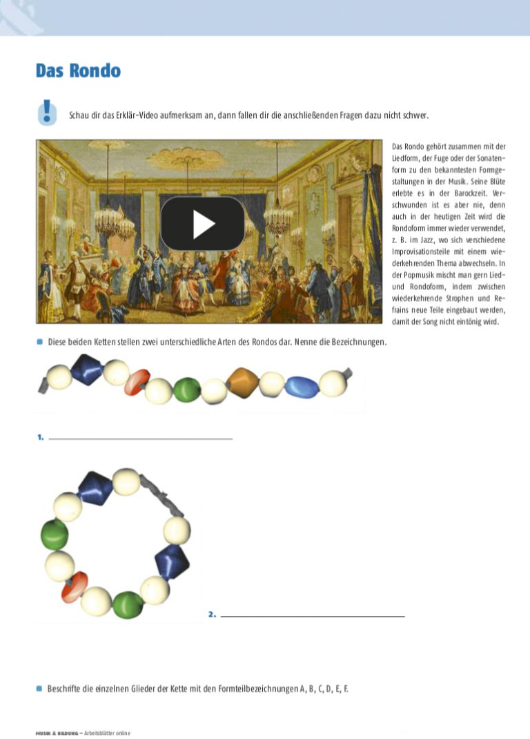 Das Rondo – Studio Neumann – Musik & Bildung